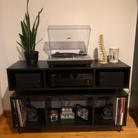 The Modern Hi-fi Stereo and Record Player Credenza Console - Etsy Canada