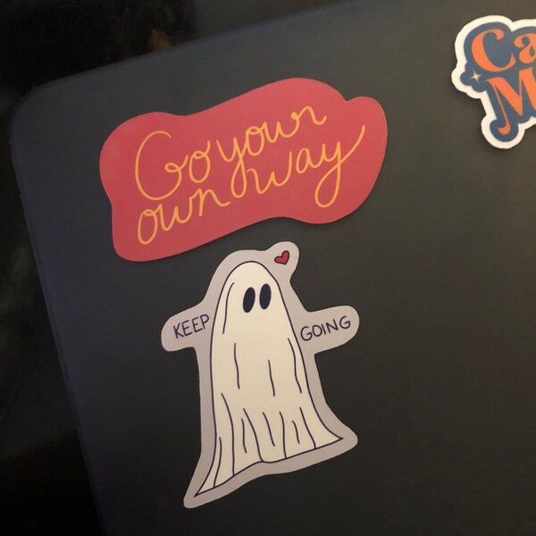Illustrated Halloween Ghost Spooky Sticker Planner & Bullet Journal ...