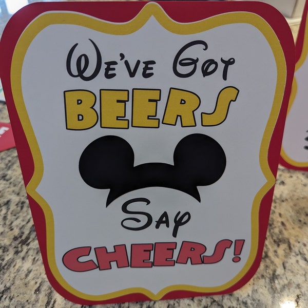 INSTANT DOWNLOAD Mouse Clubhouse Party Signs Printable Set of Six 8x10 ...