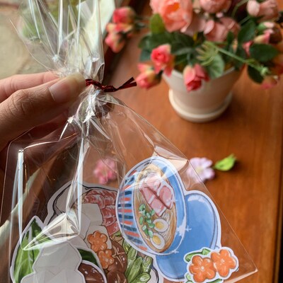 Hot Pot Stickers Shabu Shabu Stickers Japanese Food Waterproof Vinyl ...