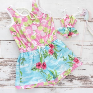 Jersey Dress, Shorts Romper, and Pants Romper PDF Sewing Pattern ...