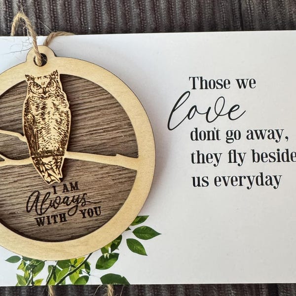 Robin Bird Wooden Pocket Hug: Memorial Gift - Etsy