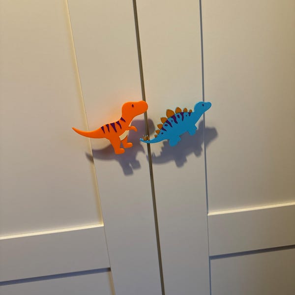 Dinosaur Drawer Handles, Dinosaur Bedroom Decor, Dinosaur Drawer Knobs ...