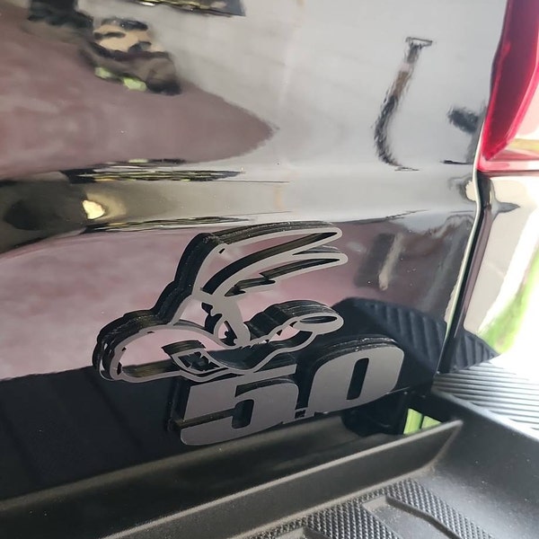Coyote 5.0 Custom Car Emblem, Truck Emblem, Custom Car Badges, Fender ...
