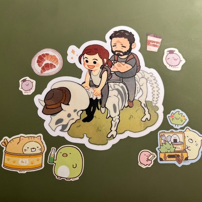 The Last of Us Part 2 TLOU Stickers joel and Ellie - Etsy