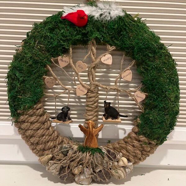 Best Seller - Family Tree of Life Wreath - Etsy