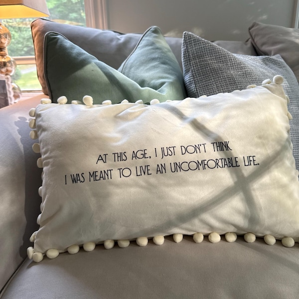 Personalized Pillow, Customize Pillow Words and Letters, Address Pillow ...