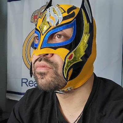 THUNDER Mask Wrestling Mask Luchador Costume Wrestler Lucha Libre ...