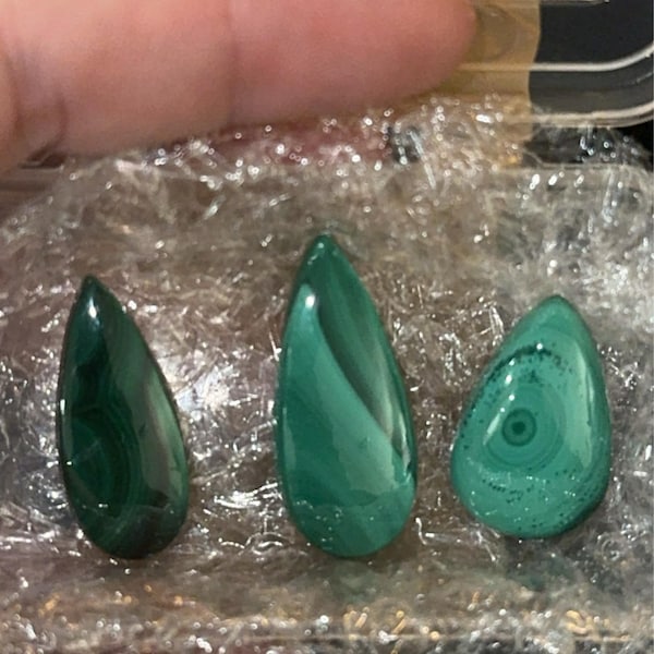 High Polish MALACHITE Cabochon Wholesale Lot, AAA+ Natural Malachite by ...