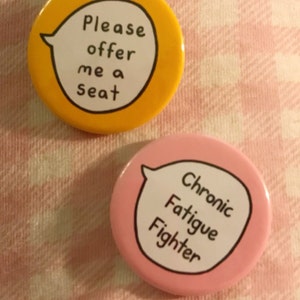 No Means No Pin Badge Button | Etsy