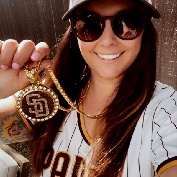 Pickleball Royalty Spinning Swag Chain Necklace - Custom Gold or Silver ...