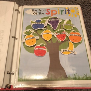 Bible Activity Bundle, Ten Commandments, Days of Creation, Fruit of the ...