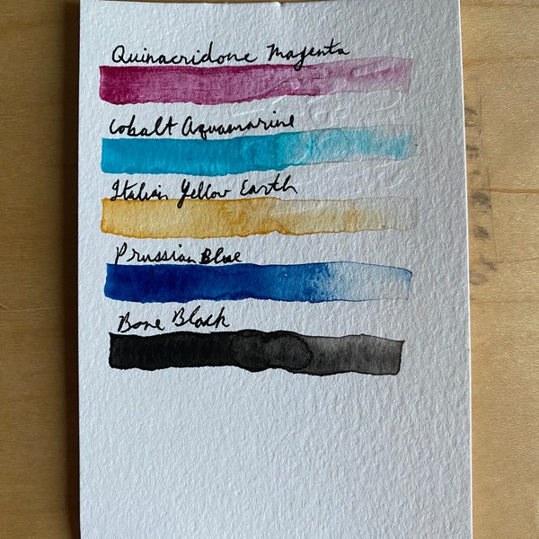 Handmade Watercolor - Prussian Blue - Dark Blue - for Painting ...