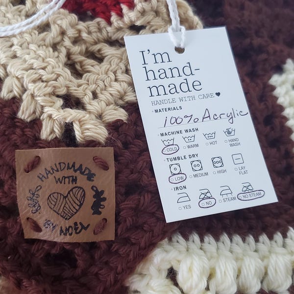 Handmade by Stamp, Crafter Made by Stamp, Personalized Stamp Gift, Made ...
