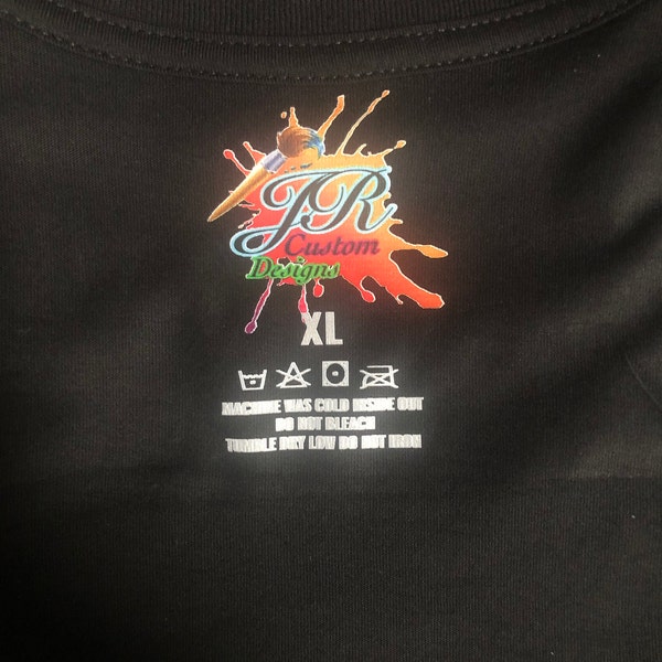 Neck Care Label Heat Transfer (DTF) Press Ready - Etsy