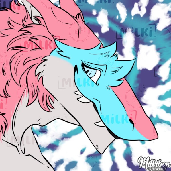 Ampwave - Furry Art Base Ref Sheet - Etsy