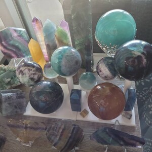 Custom Two Tiered Crystal Tower Stand - Etsy