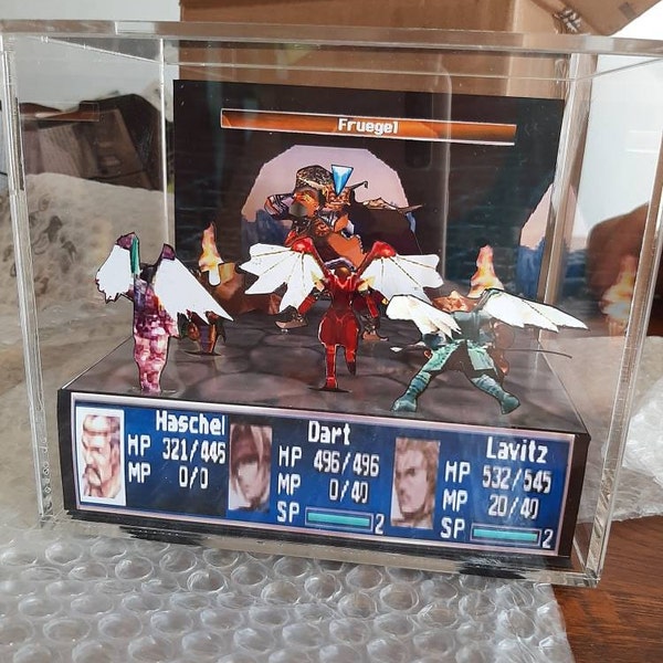 World of Warcraft Cube Diorama - 3D Videogame - Gift for Gamer - Shadow ...