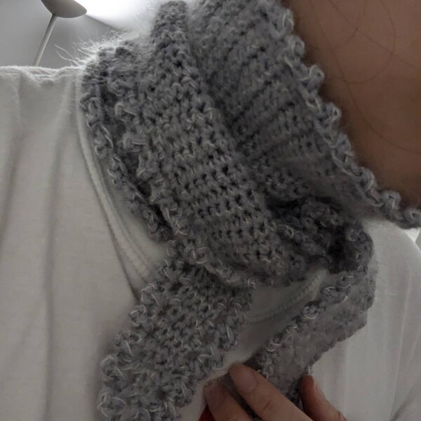 PDF File for Crochet Pattern english, Edite Collar - Etsy