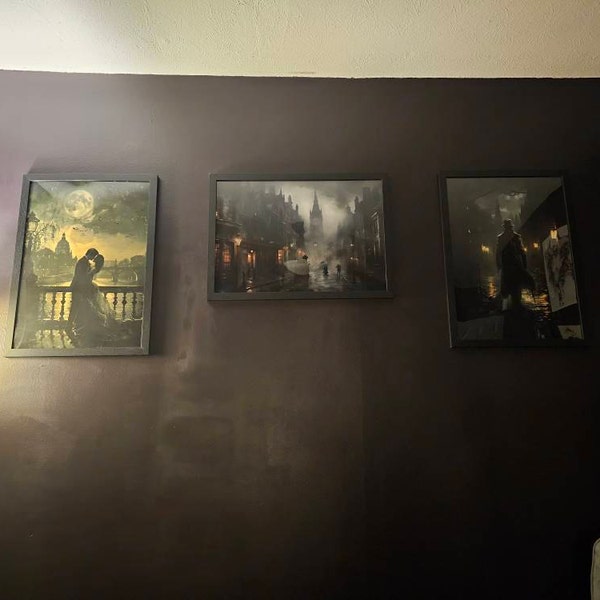 Victorian London Print, London Poster, London Cityscape, London Skyline ...