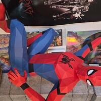 Ghost, Movie Logo, 3D Papercraft, Digital Template, Origami, Low ...