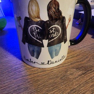 Personalized Best Friend Mug, Best Friend Gift, Friend Mug, Besties ...