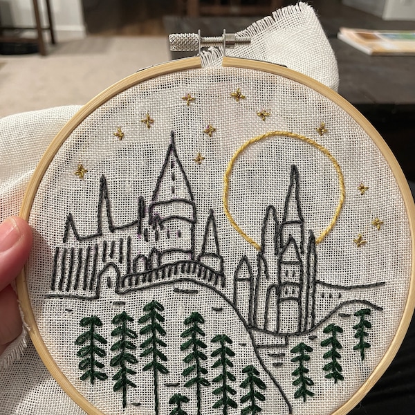 PDF PATTERN - Star Wars Death Star Embroidery - Etsy