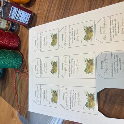 Legend of the Candy Cane Printable Tag, Candy Cane Poem, Christmas Tags ...