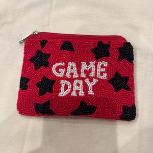 Handmade Seed Beaded Beachy Starfish Shell Coin Bag Purse Boho Tropical ...