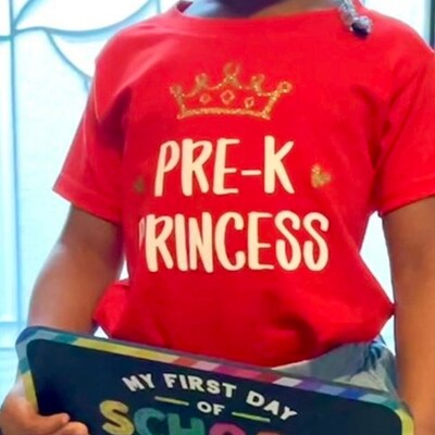 Pre-k Princess Svg Back to School Svg Preschool Svg First - Etsy