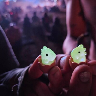 Neon Fluorescent Party Decor UV Blacklight Glowbanner Neon Party Decor ...