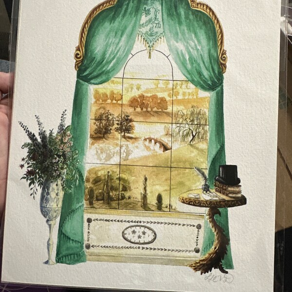 Narnia Inspired Watercolor Fine Art Print: Literary Windows Series ...