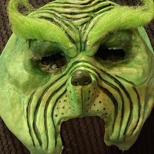 Old Aged / Zombie / Burnt Skin Latex Face | Etsy