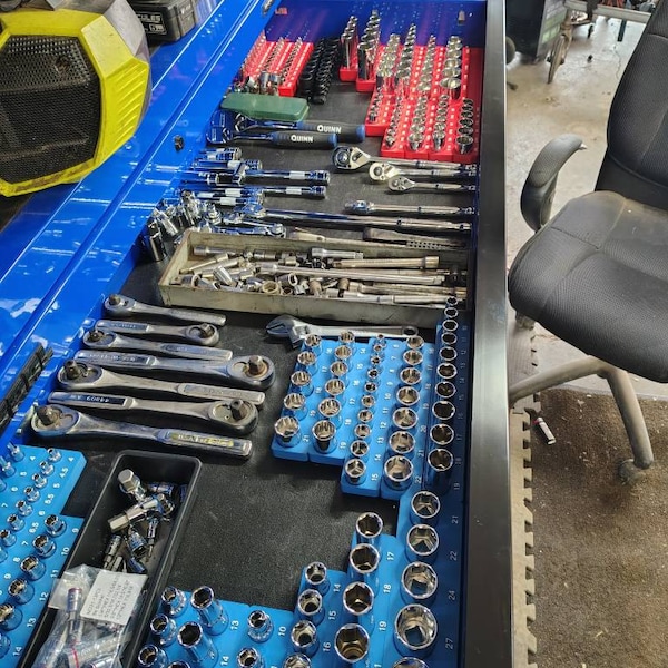 Gearwrench 3/8'' SAE Shallow Socket Bin – Gridfinity 3D Printed ...