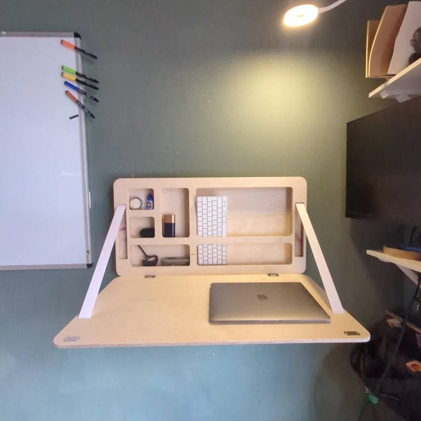 Wall Mounted Murphy Desk - Etsy