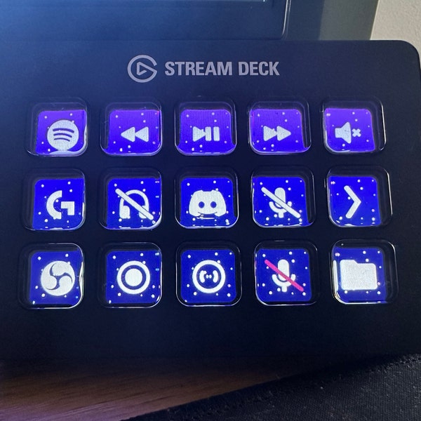 ANIMATED GALAXY Stream Deck Icons | Streamer | Twitch | Discord ...