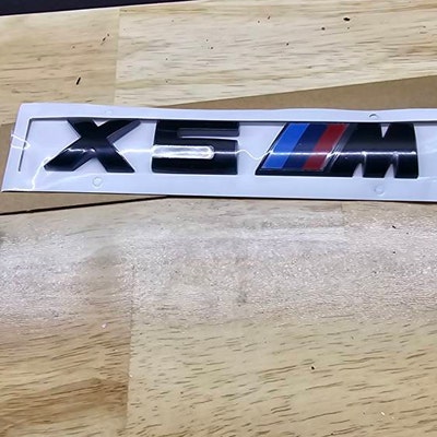 Gloss Black M5 Trunk Tailgate Sticker Decal Badge Emblem for BMW M5 F10 ...