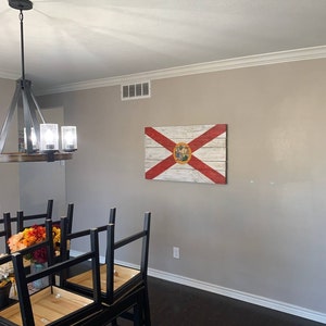 Reclaimed Wood State of Florida Flag Medium - Etsy