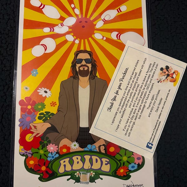 True Romance - Movie Poster - Original Art Print - Drexel Spivey, 11x17 ...