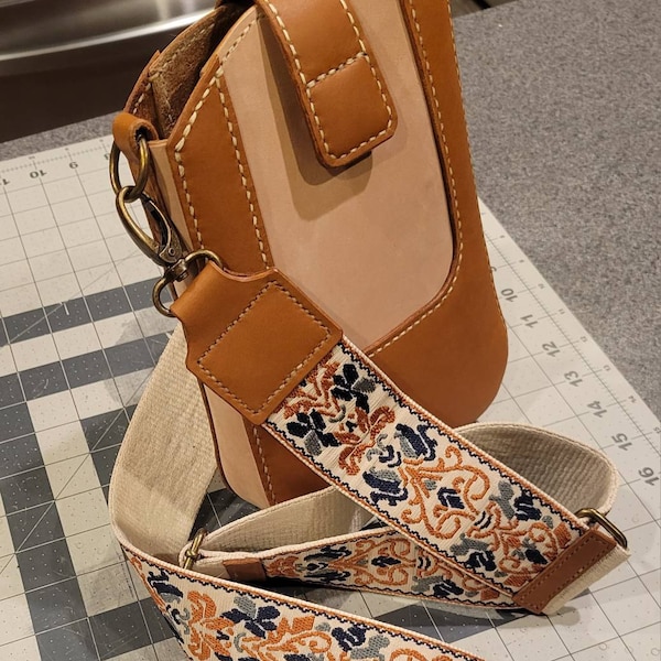 Small Crossbody Phone Bag Leather Pattern PDF - Etsy