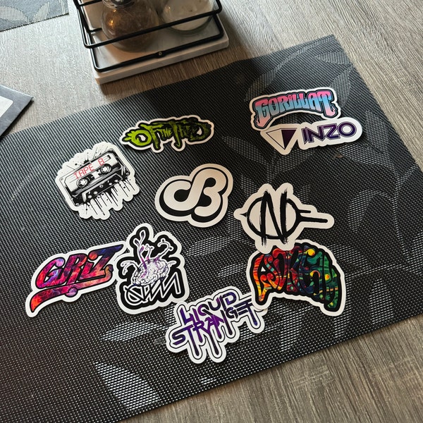 Subtronics Cyclops Army Double Sided Necklace Dogtag Chain Dubstep Rave ...