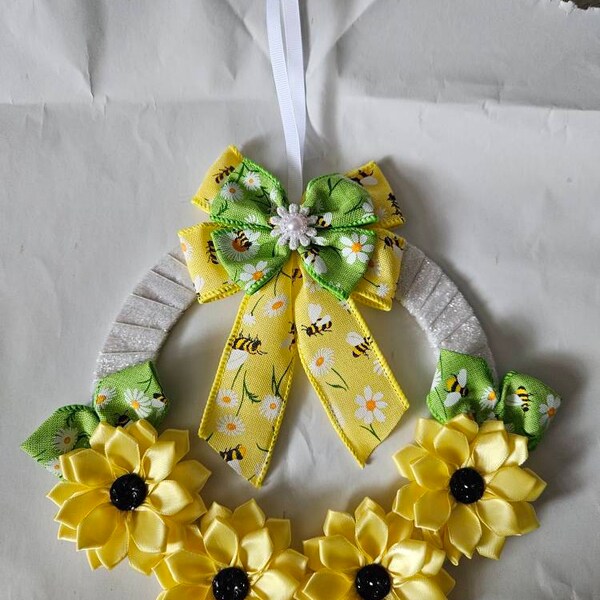 Double Bows Satin Ribbon Ready Made Bows 3.5 Inch 9cm Large Bows Baby ...