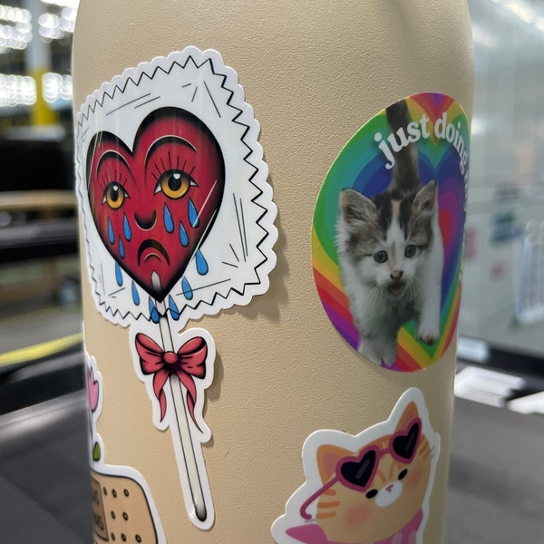 Bat Gumball Machine Sticker, Laptop Sticker, Spooky Gumball Machine ...