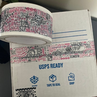 Cute Shipping Tape Fun Packing Tape Small Business Self Adhesive Tape ...