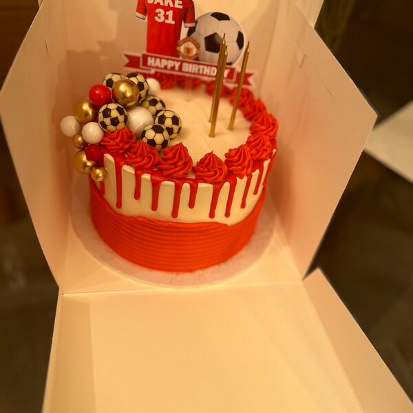 Tottenham Hotspur Inspired Cake Topper - Etsy