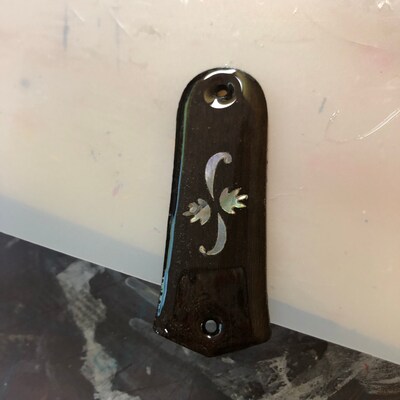 Black Mother of Pearl Shell INLAY OVERLAY Thin Sheet Veneer - Etsy