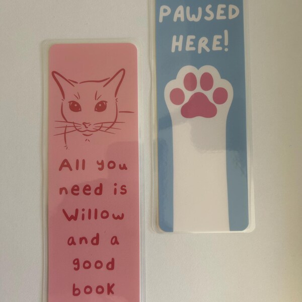 Digital Download Bookmark Set, Relatable, Funny Animal Book Lover Gift ...