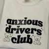 Anxious Drivers Club SVG PNG, Car Decal Design Svg Png, Mental Health ...