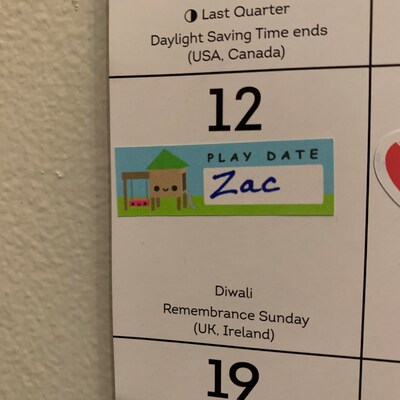 Happy Anniversary Cake Reminder Cute Kawaii Planner Stickers for Erin ...