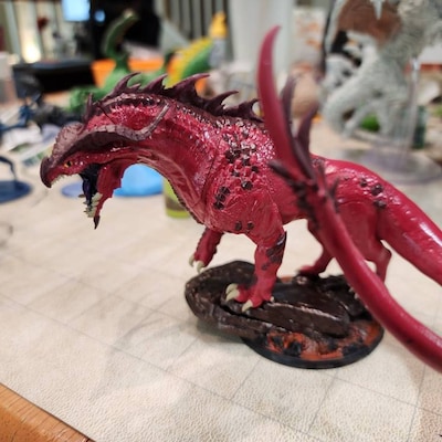 Dragonborn Berserker Miniature Mauler Dungeons and Dragons Mini RPG ...